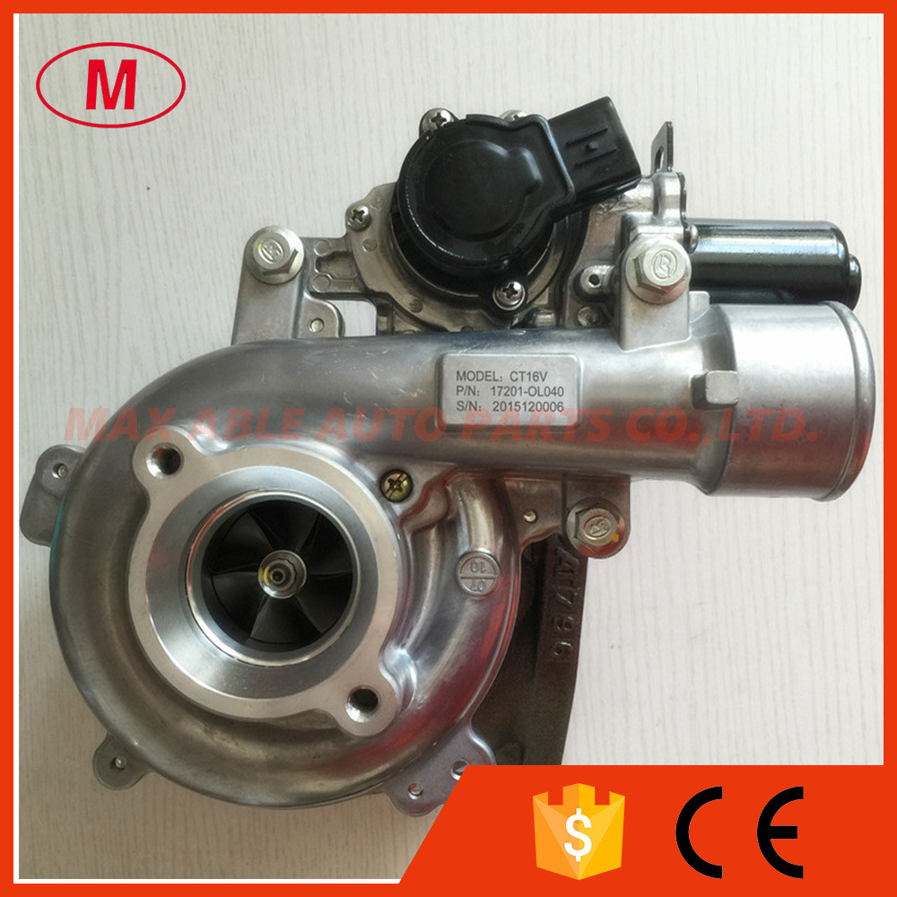 CT16V 17201-OL040 17201-0L040 Turbo turbocharger With Solenoid Valve ...