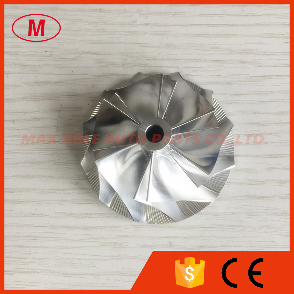 T2 6+6 blades 44.60/60.13mm Turbocharger milling/aluminum 2618/billet ...