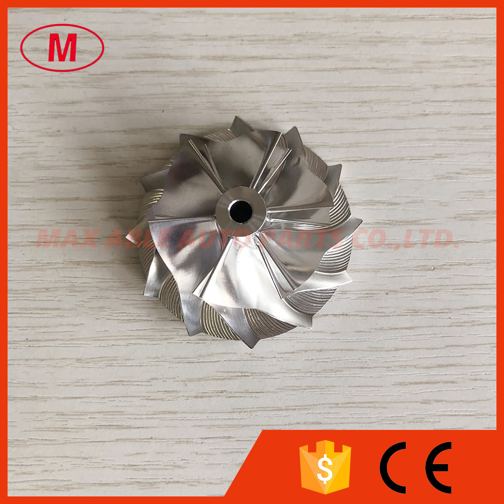 K04 38.35/52.19mm 6+6 blades high performance turbocharger milling ...