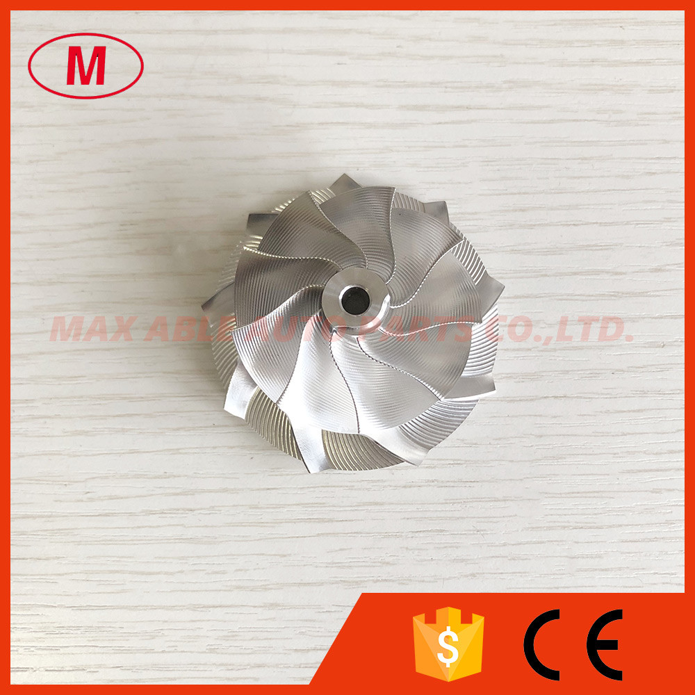 GT15-25 47.00/61.98mm 9+0 blades Point milling snake curve Turbo ...
